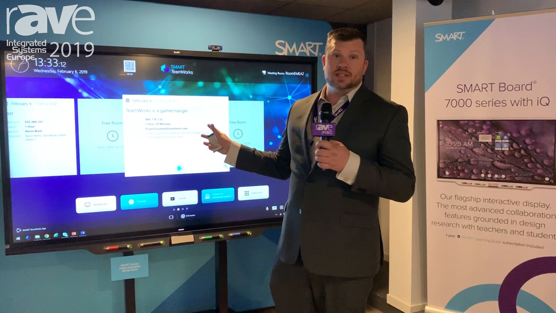 ISE 2019: SMART Technologies Demos the SMART Board 7000 Series with iQ ...