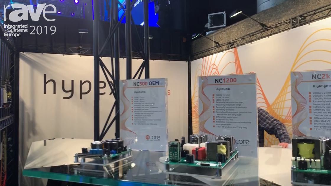 ISE 2019: Hypex Electronics Showcases NC1200 Audio Amplifier – rAVe [PUBS]