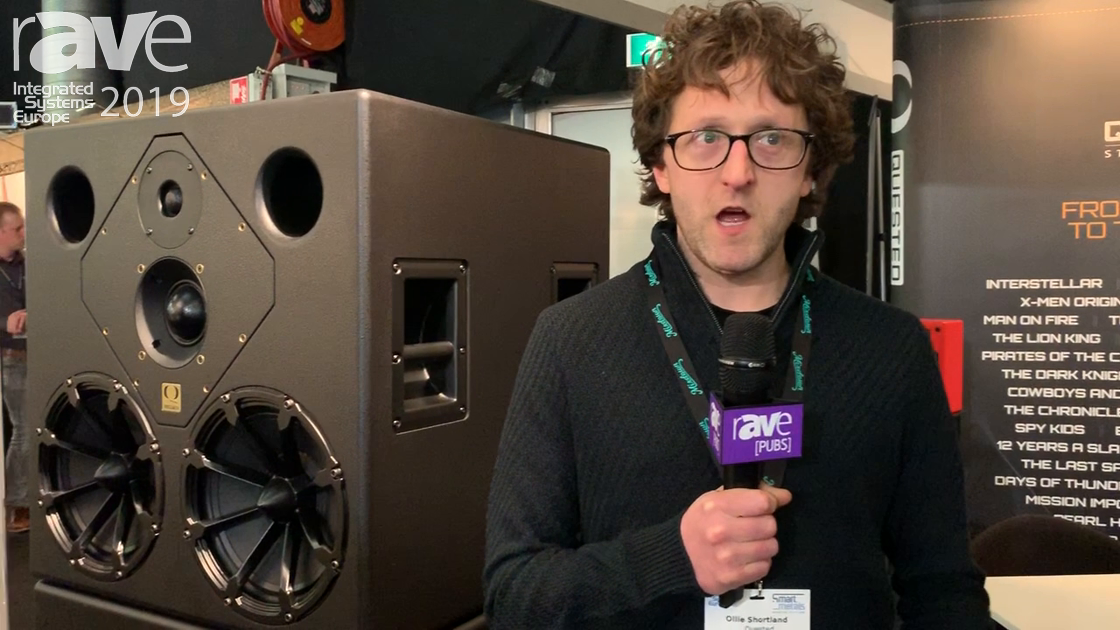 ISE 2019: Quested Monitors Exhibits a Q212 Speaker and QSB118 Subwoofer ...