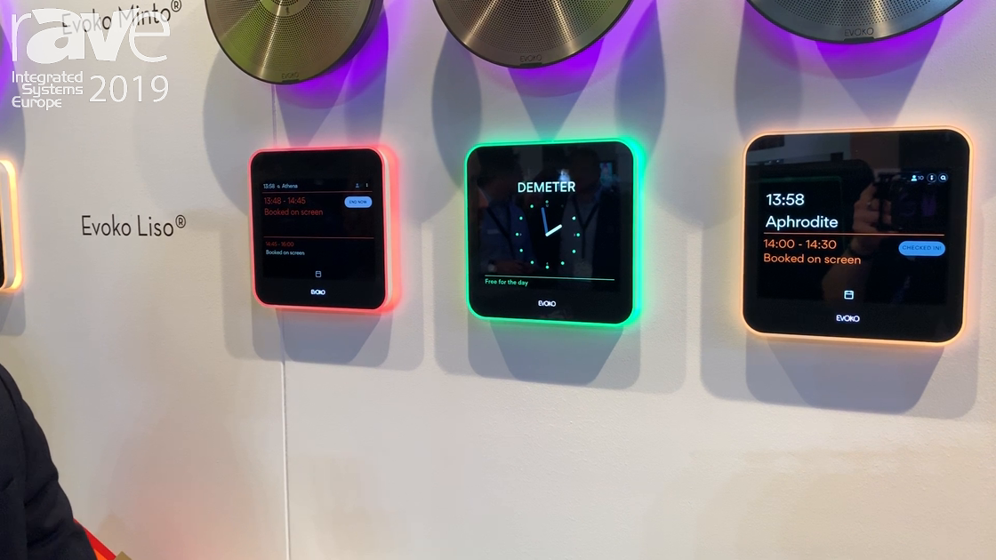 ISE 2019: Evoko Showcases Its Next Generation Liso Room Manager – rAVe ...