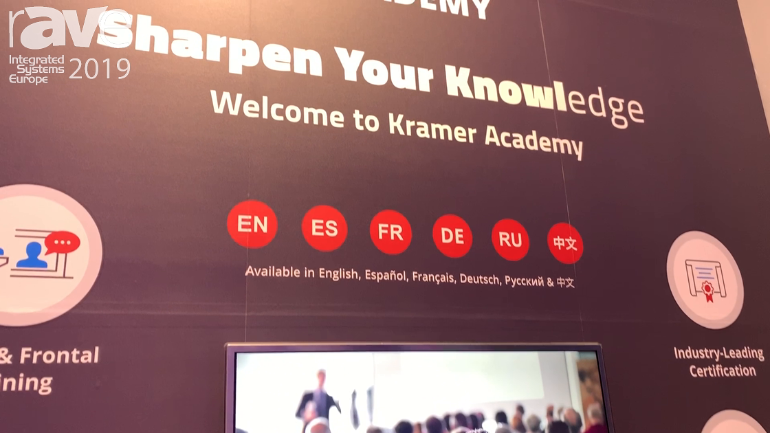 ISE 2019: Kramer Offers Premier AV Training With Kramer Academy – rAVe ...