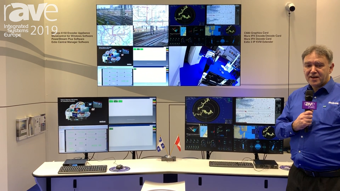 ISE 2019: Matrox Features Its Control Room Collaboration Over IP ...