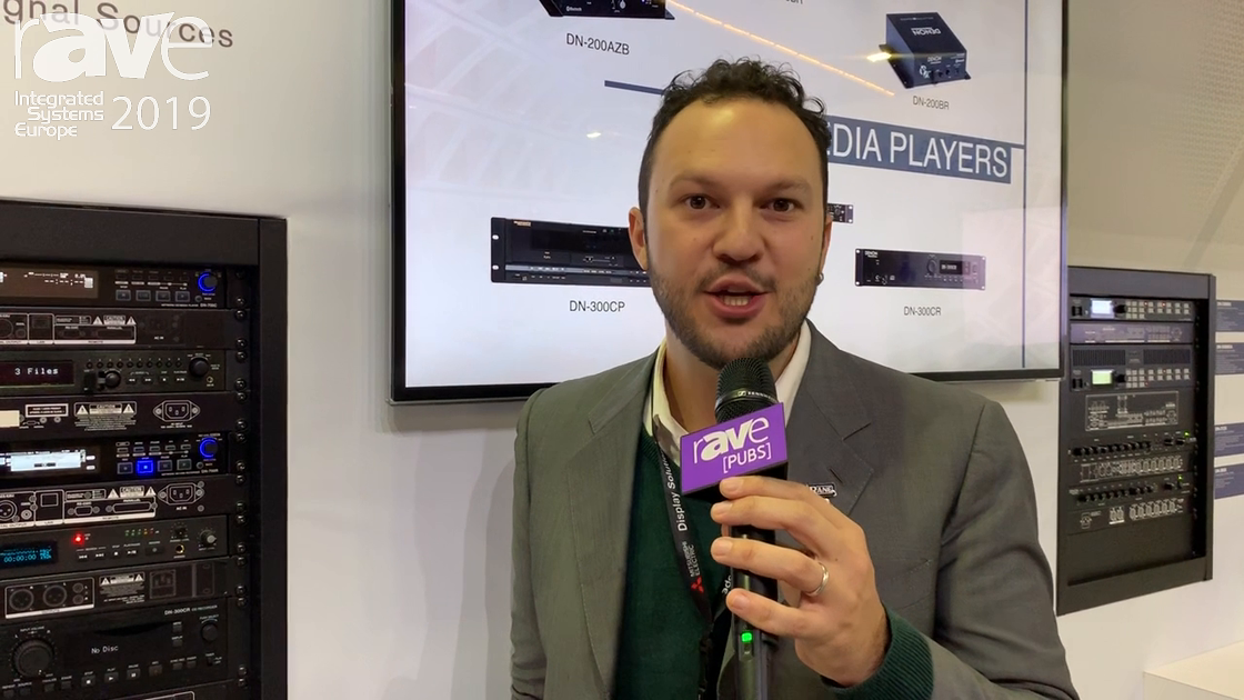 ISE 2019: Denon Professional Presents DN-500CB CD/Media Player with ...