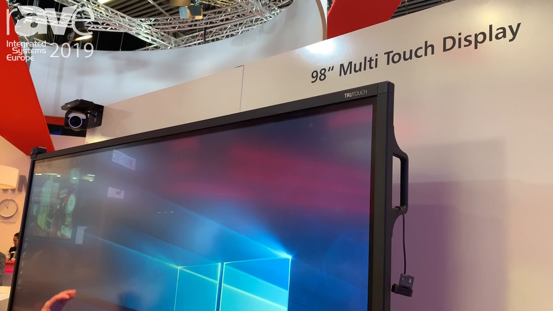 ISE 2019: COMM-TEC Announces Newline 98″ Touch Display With Optical ...
