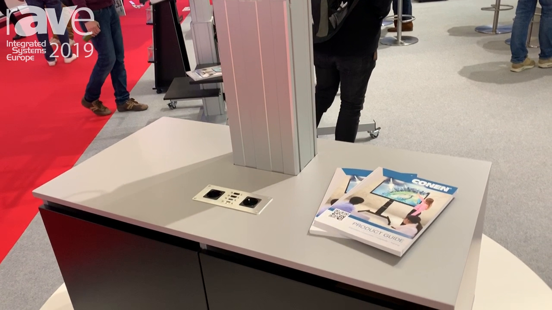 ISE 2019: Conen Mounts Shows Mount for 65- to 100-Inch Screens for ...