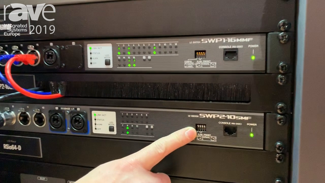 ISE 2019: Yamaha Features Its New SWP2-10 SMF Network Switch With Two ...