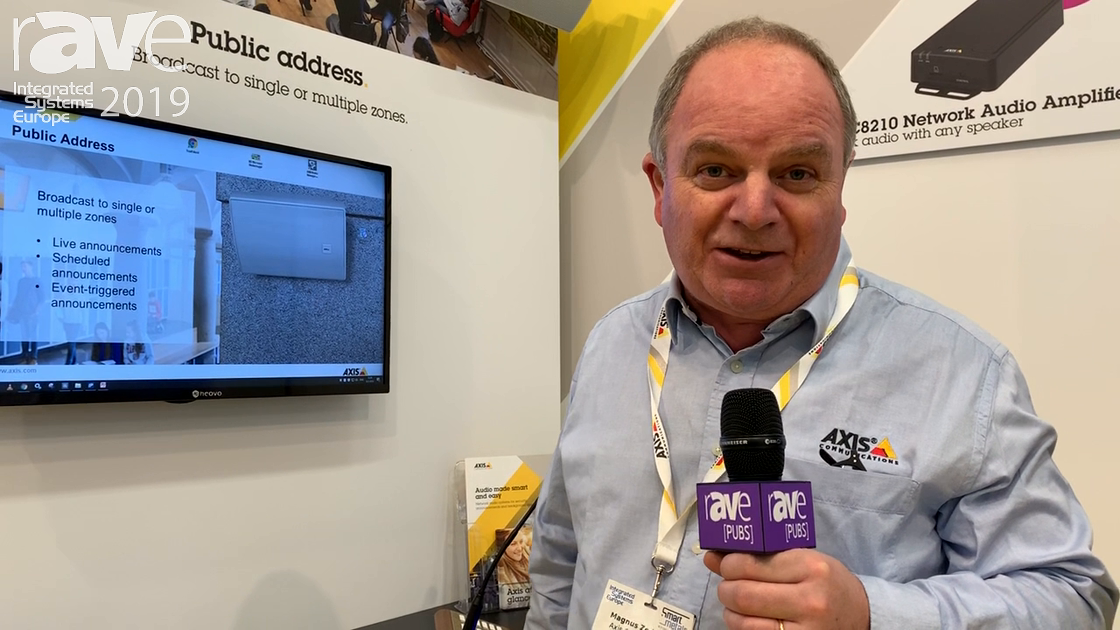ISE 2019: AXIS Communications Shows Network Audio for Public Address ...
