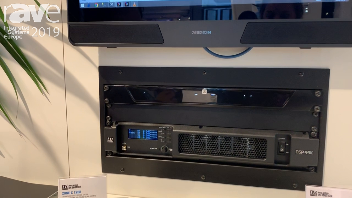 ISE 2019: LD Systems Exhibits Zone X 1208 DSP Matrix – rAVe [PUBS]