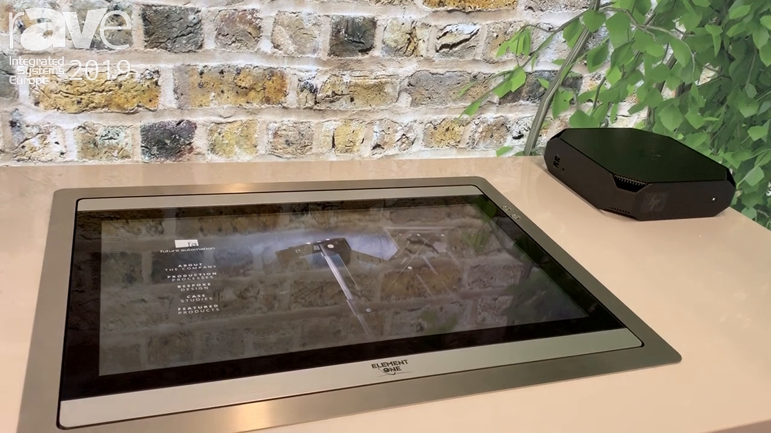 ISE 2019: Future Automation Shows Element One Retractable Display ...