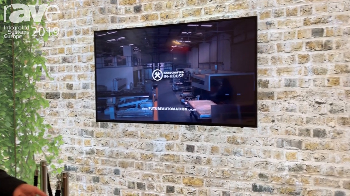 ISE 2019: Future Automation Shows Floating Wall Mount for Home Displays ...