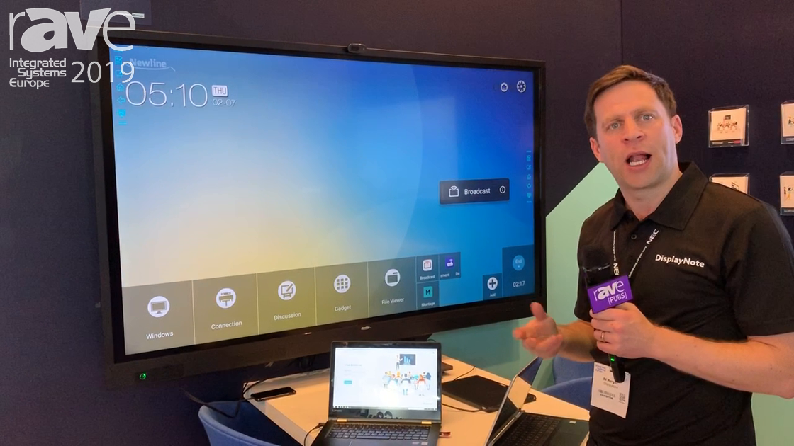 ISE 2019: DisplayNote Features Broadcast Solution for Streaming Content ...