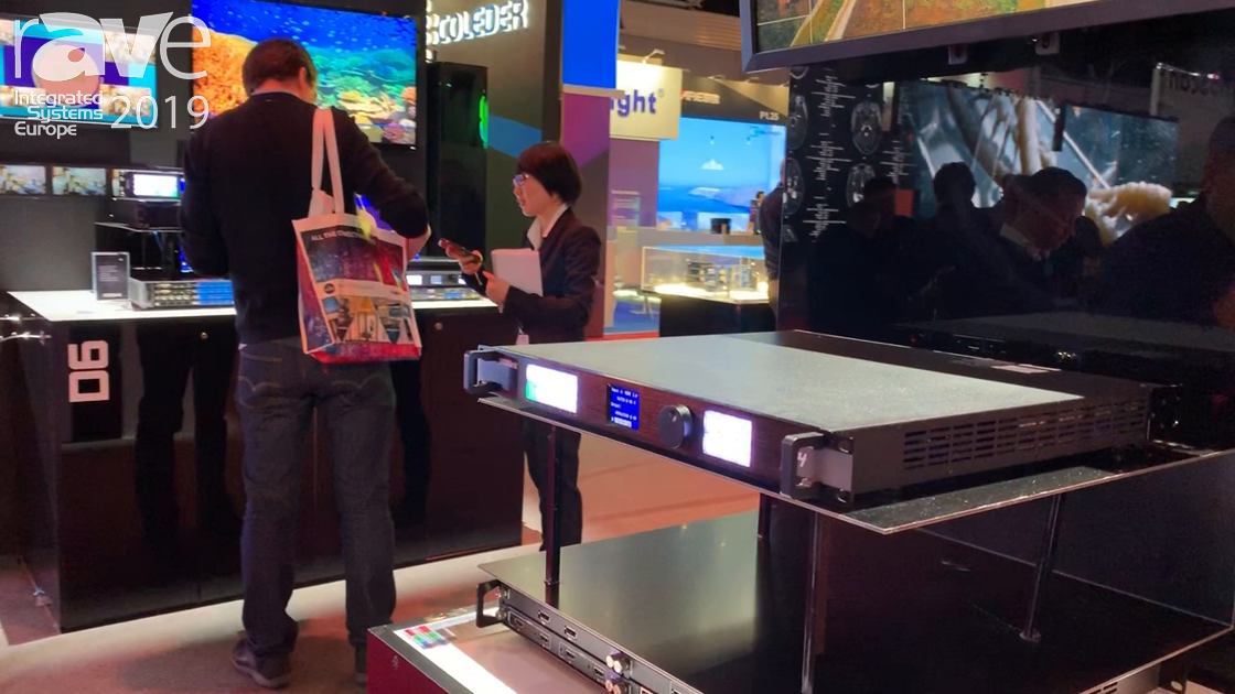 ISE 2019: RGBlink Debuts D4 4K Presentation Processor – rAVe [PUBS]