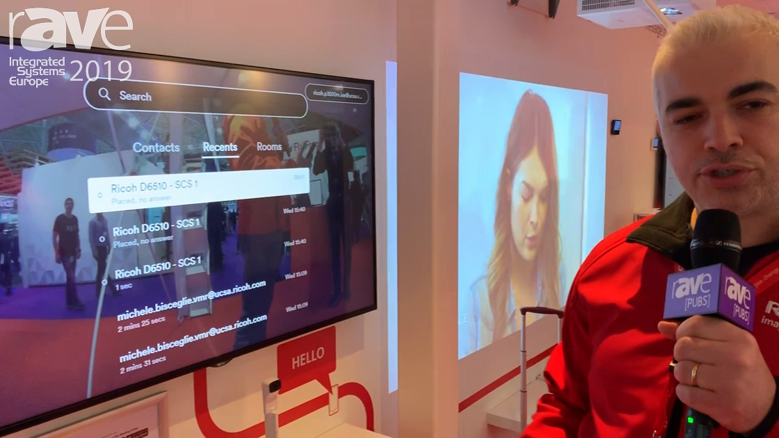 ISE 2019: Ricoh Gives Overview of Unified Communication System with ...