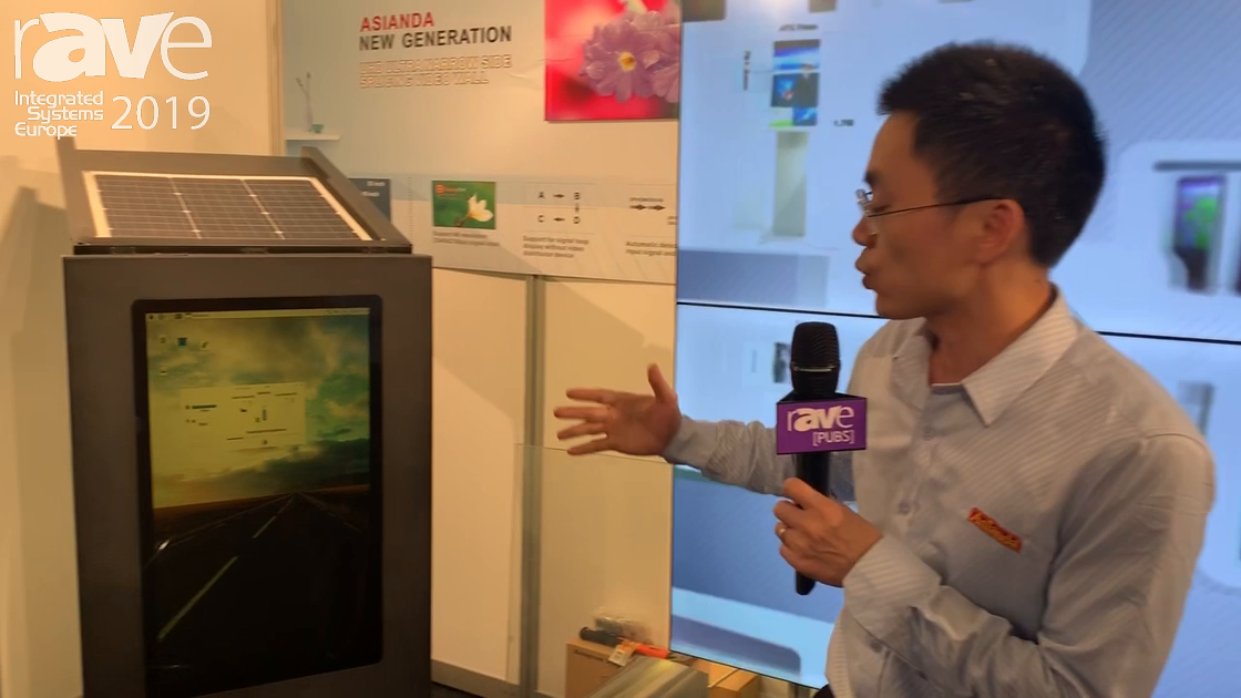 ISE 2019: Asianda Previews a Solar-Powered Digital Signage Display ...