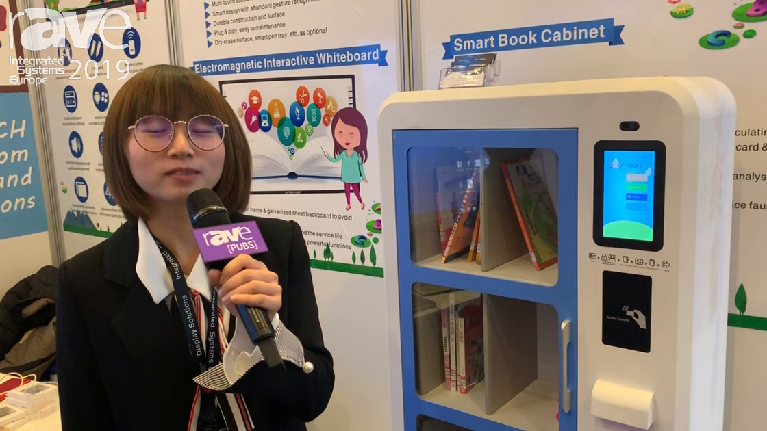ISE 2019: INTECH Showcases Its Smart Library Kiosk, Basically a Book ...