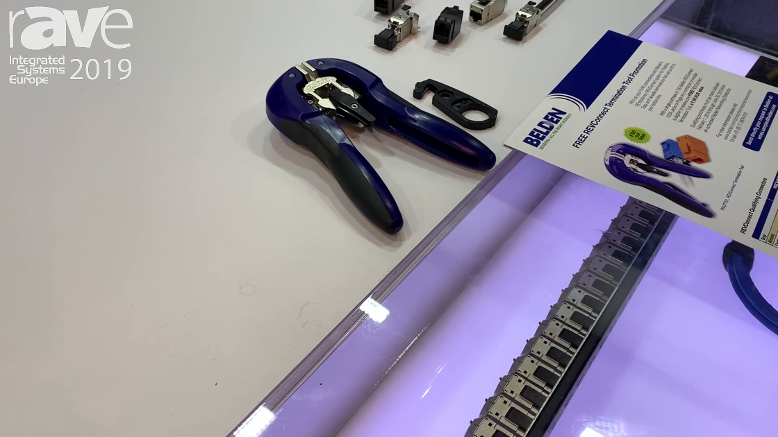 ISE 2019: Belden Showcases the RVUTT01 REVConnect Termination Tool for ...