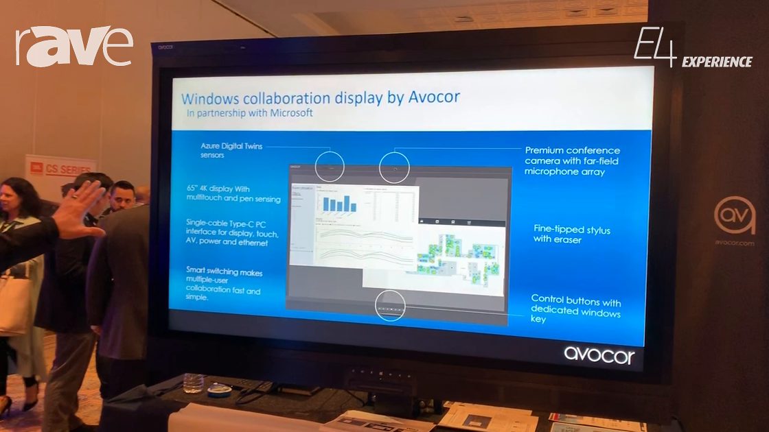 E4 Experience: Avocor Shows Windows Collaboration Display Developed in ...