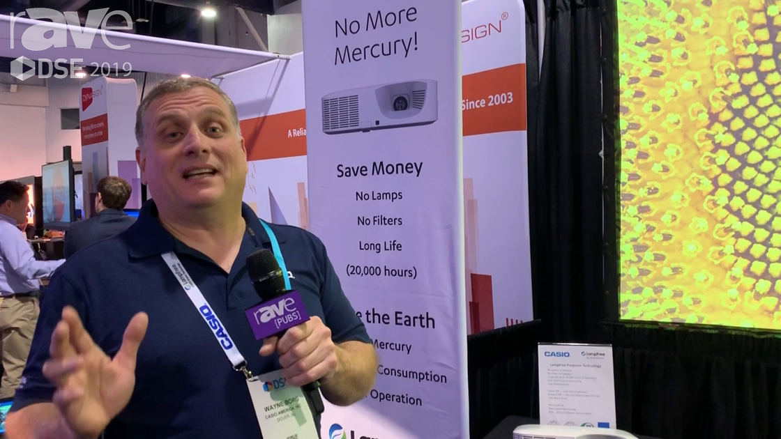 DSE 2019: Casio Shows XJ-V110W Core Series Projector in 3300 Lumens or ...