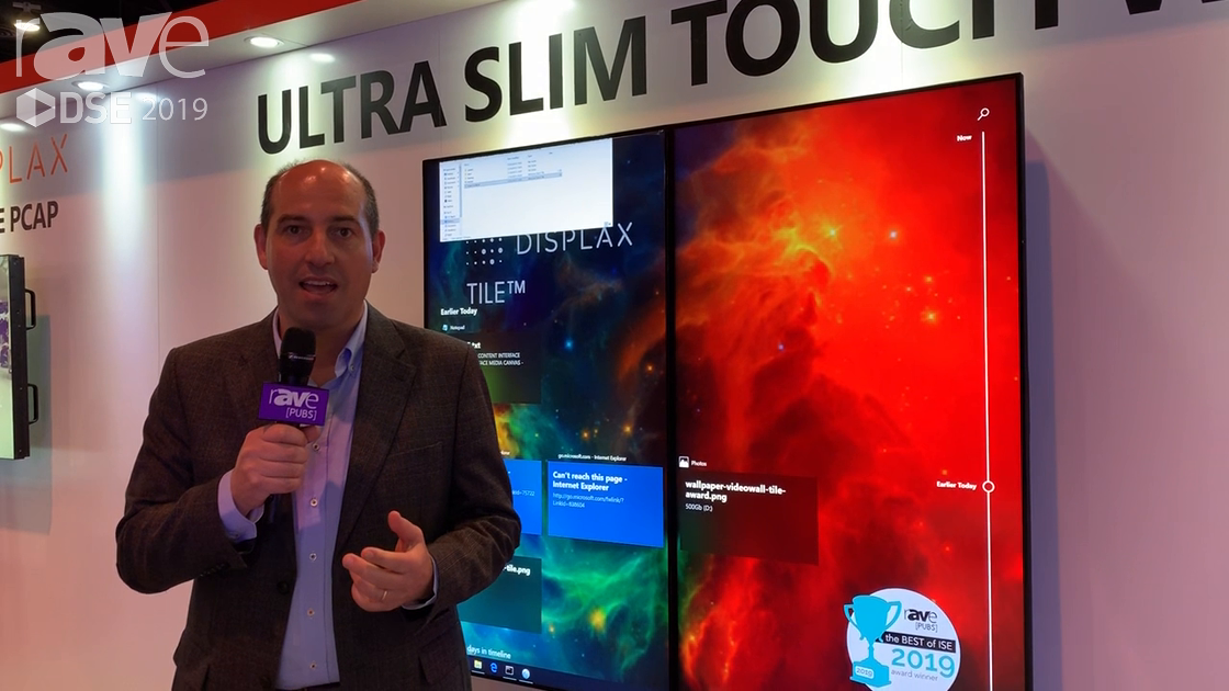 DSE 2019: DISPLAX Features Its TILE Ultra Slim, Narrow Bezel LCD Touch ...
