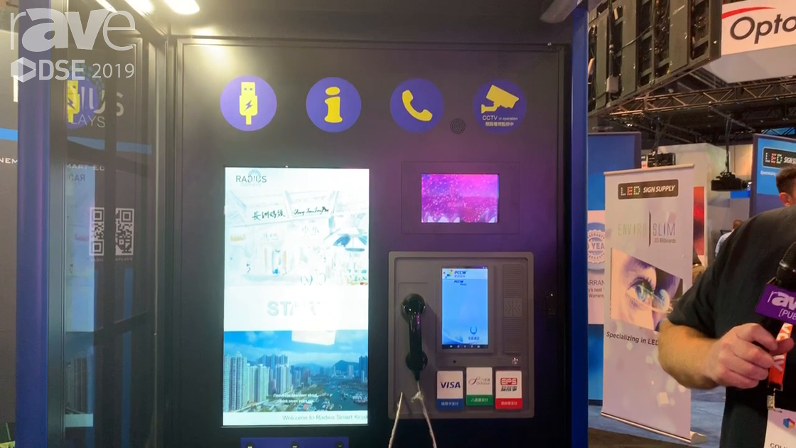 DSE 2019: Radius Displays Showcases Its Smart City Phone Booth – rAVe ...
