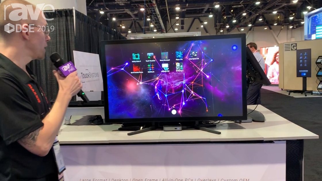 DSE 2019: Touch Systems Features Its P404-TSP PCAP Multi-Touch NEC ...