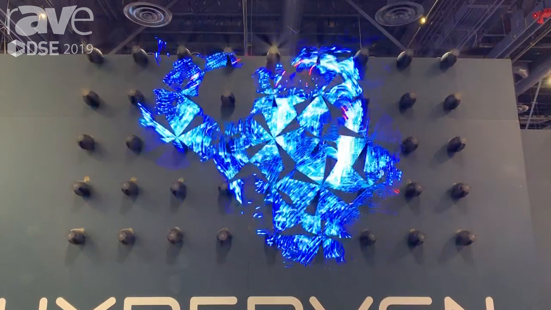 DSE 2019: HYPERVSN Shows Off Its 3D “Holographic” LED Display Wall on ...