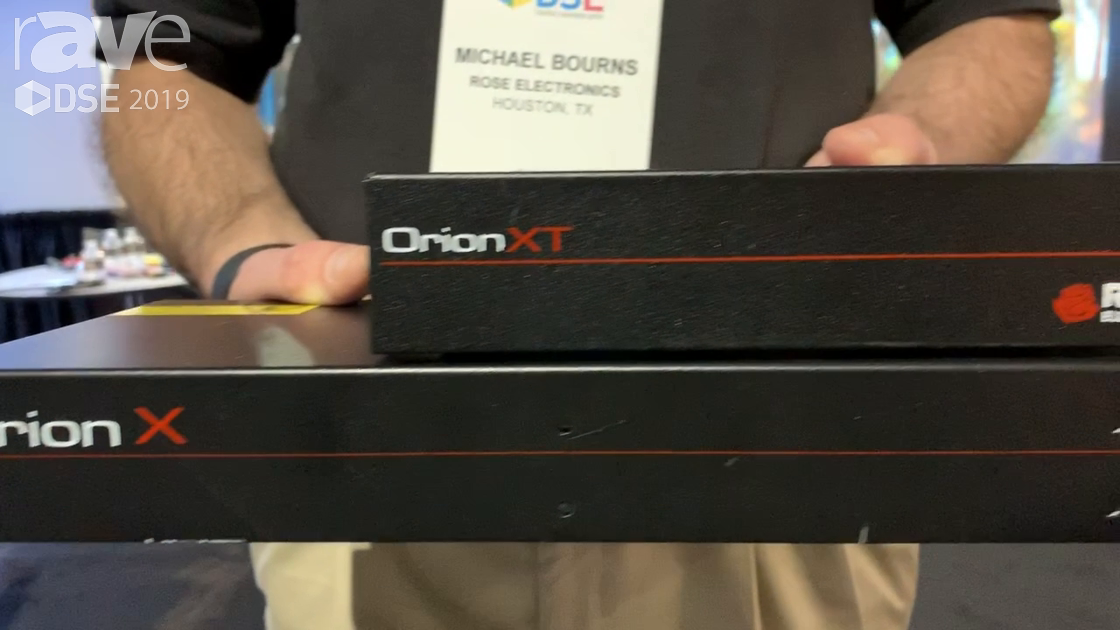 DSE 2019: Rose Electronics Exhibits Its Orion X Video Switcher – rAVe ...