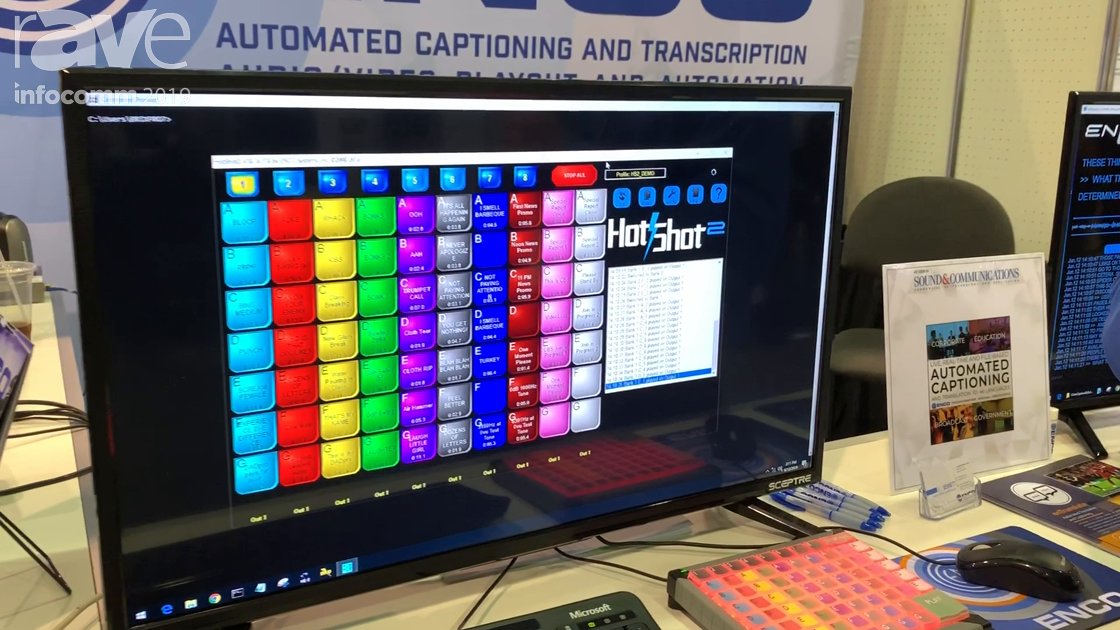 InfoComm 2019: ENCO Systems Demos Its HotShot Audio Playout System ...