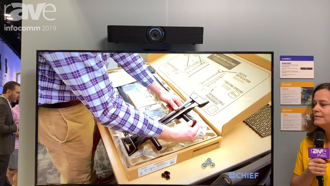 InfoComm 2019: Chief Talks AVSFSS Flat Panel Floor Support System for ...