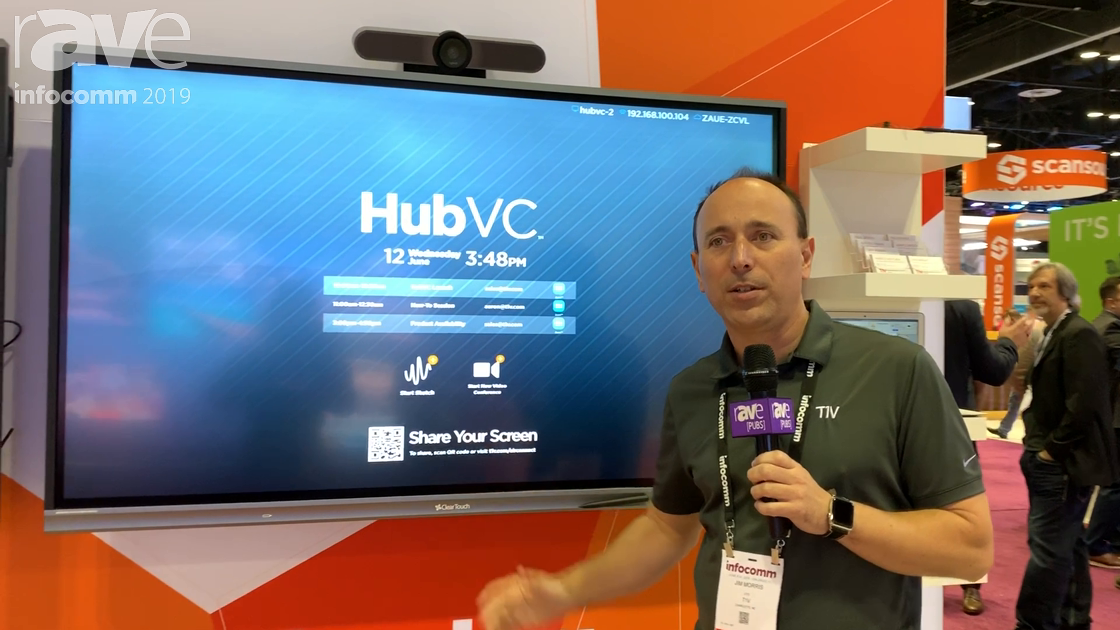 InfoComm 2019: T1V Demos HubVC With Whiteboarding, Videoconferencing ...