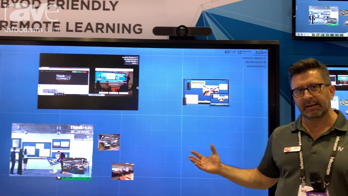 InfoComm 2019: T1V ThinkHub Connect Is Digital Canvas Solution for ...