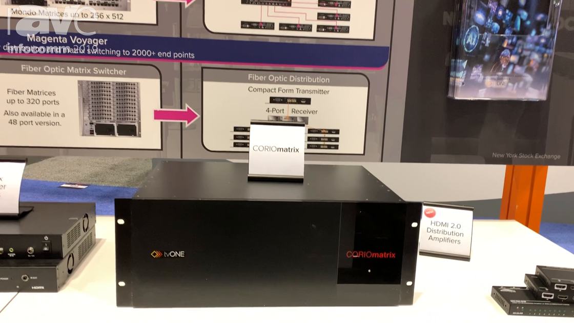 InfoComm 2019: tvONE Exhibits the Modular 4K Universal Scaling Matrix ...