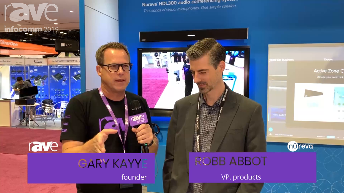 InfoComm 2019: Rob Abbott Takes Gary on a Nureva Booth Tour at InfoComm ...