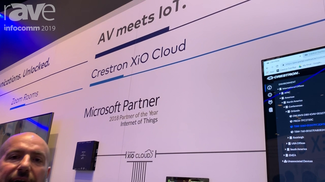 InfoComm 2019: Crestron Shows XiO Cloud for IoT-Based Provisioning and ...
