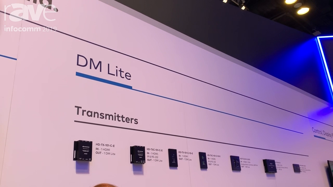 InfoComm 2019: Crestron Shows DM Lite Scaleable Room Systems and All-in ...