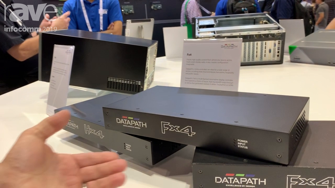 InfoComm 2019: Datapath Presents FX4 Multi-Faced Display Wall ...