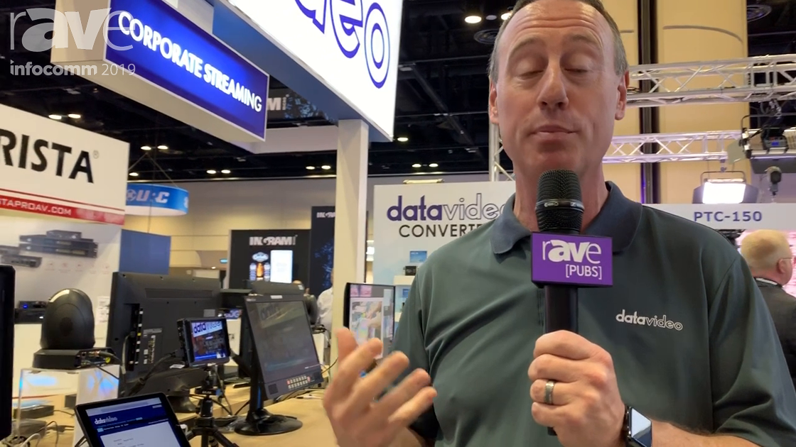 InfoComm 2019: Datavideo Intros HS-16000T for AV-Over-IP with PTC-140T ...