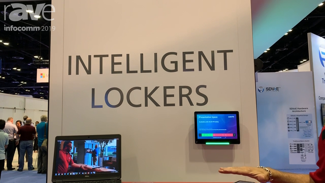 InfoComm 2019: Ricoh Demos How Intelligent Lockers Work – rAVe [PUBS]
