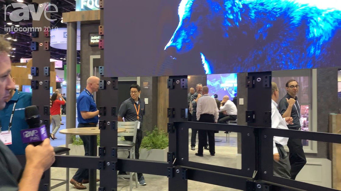 InfoComm 2019: Draper Features a Curved Video Wall Mount for Absen ...
