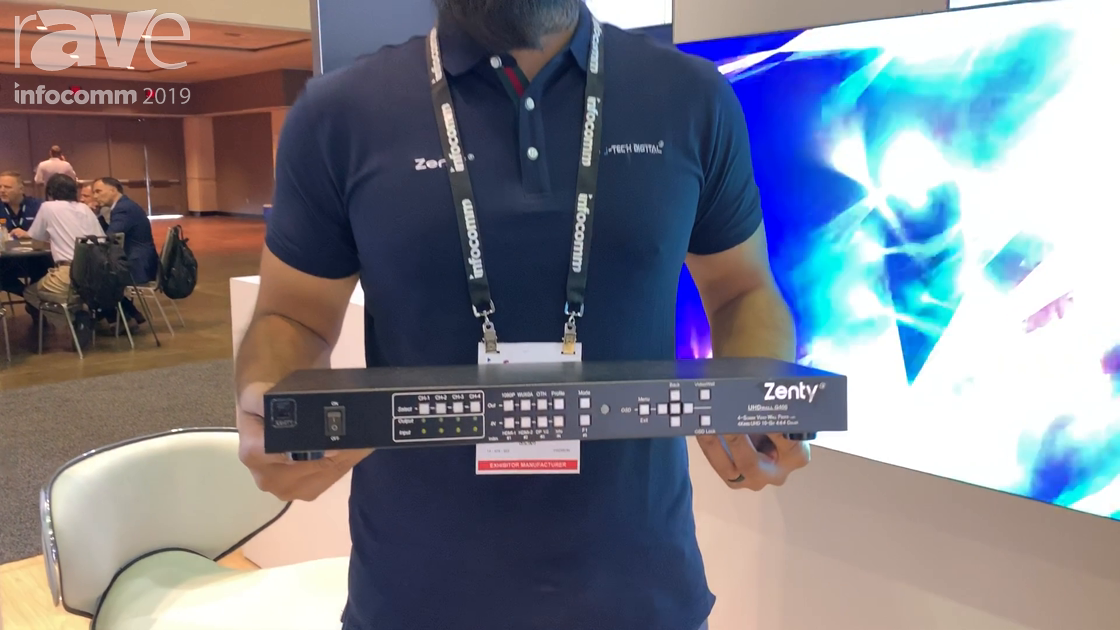 InfoComm 2019: J-Tech Digital Shows Zenty ZT-VW500 4K@60Hz Video Wall ...
