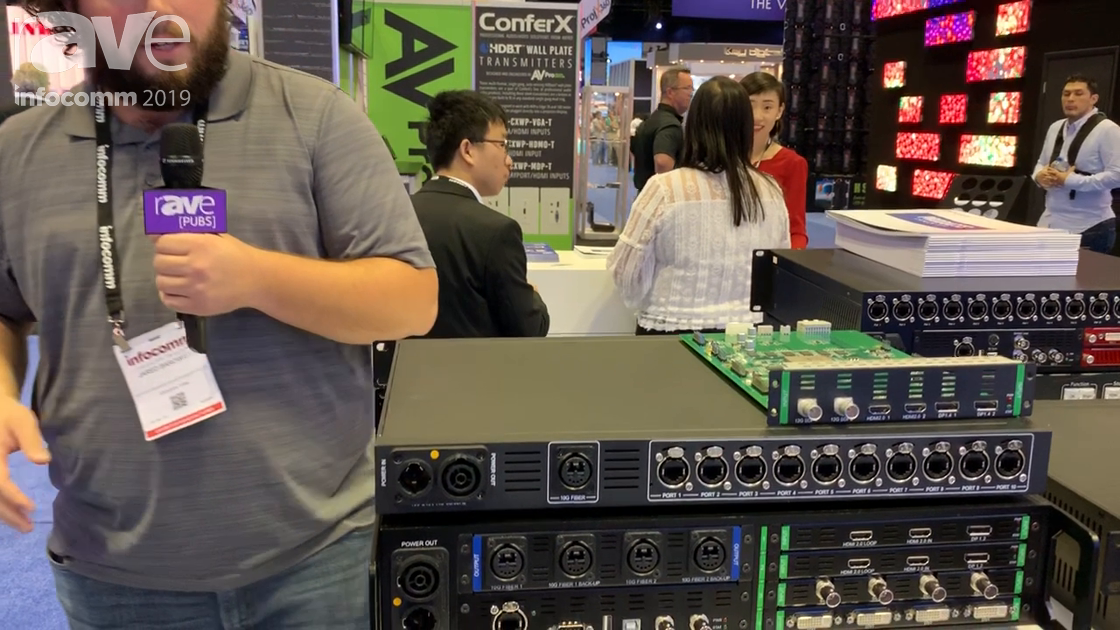 InfoComm 2019: Colorlight Intros the Z6Pro LED Controller With Fiber ...