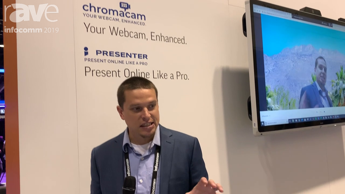 InfoComm 2019: Personify Demos Its Chromacam Virtual Greenscreen for ...
