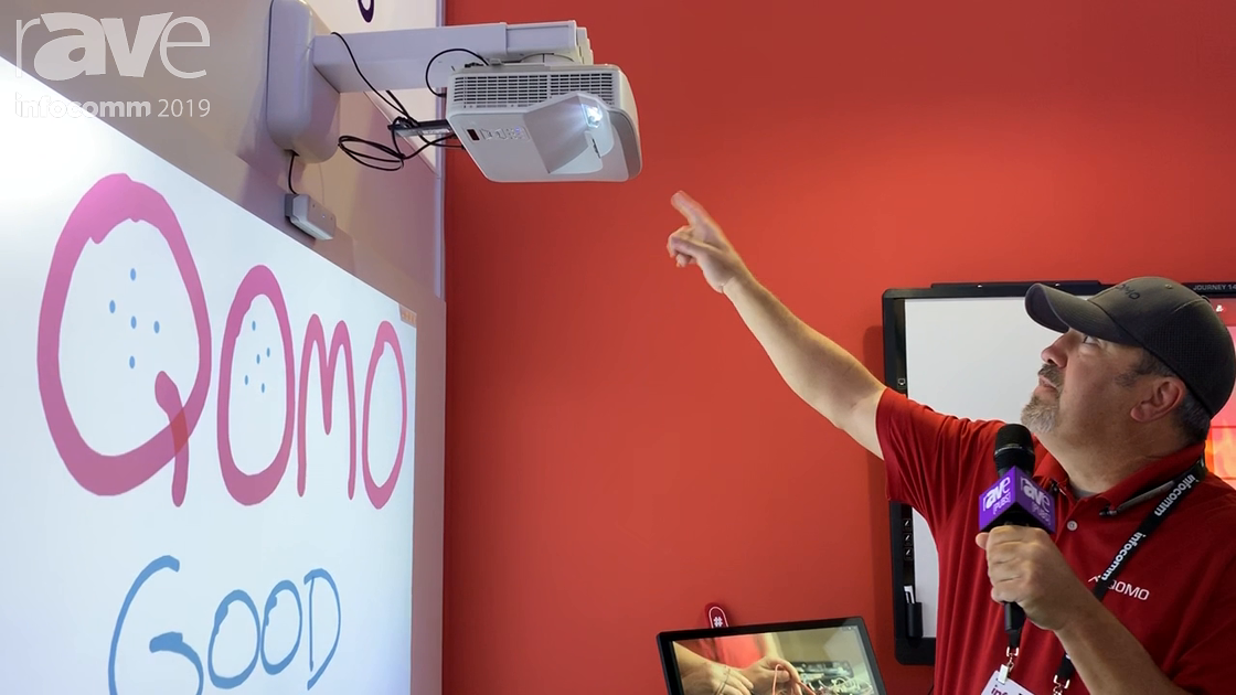 InfoComm 2019: Qomo Features 8000T Laser WXGA Interactive Projector ...