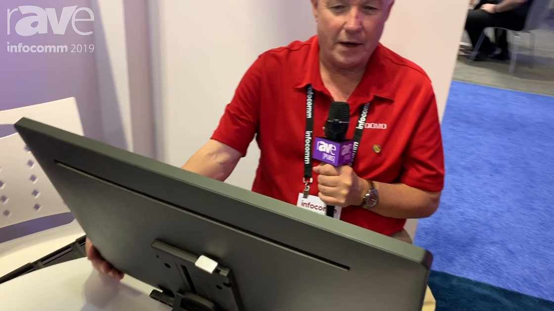 InfoComm 2019: Qomo Demos QIT600F2 Podium Interactive Panel With Stylus ...