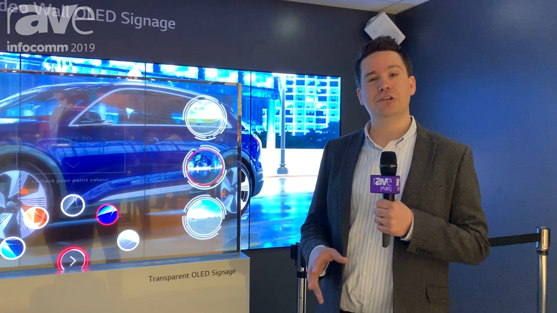 InfoComm 2019: LG Demos Transparent OLED Display in ZeroLight Car ...