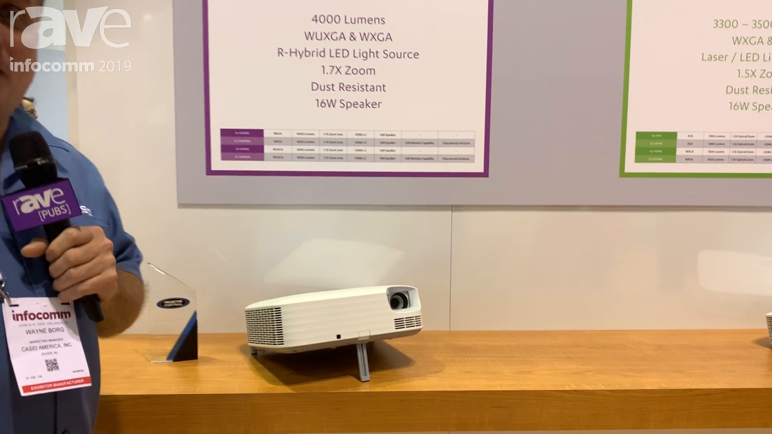 InfoComm 2019: Casio Adds Superior Series of Lamp Free Projectors With ...