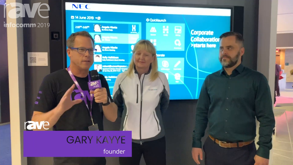 InfoComm 2019: UCWorkspace’s Angela Hlavka & NEC Display’s Gunnar Kyvk ...