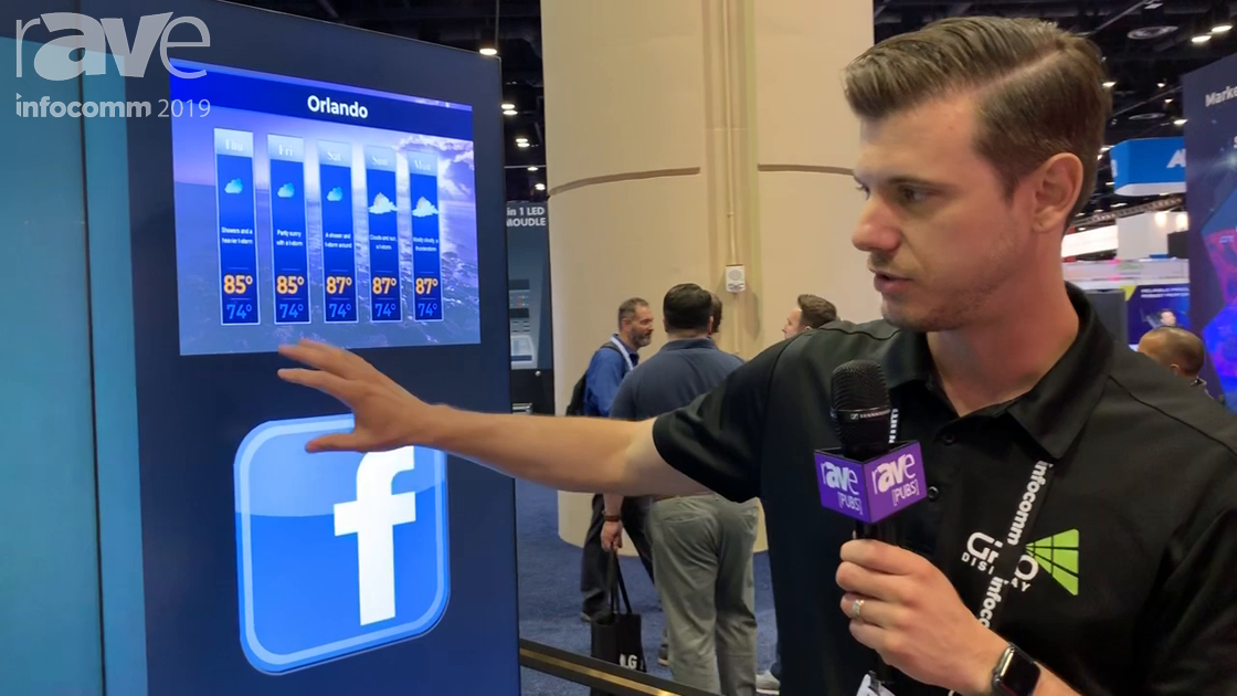 InfoComm 2019: GPO Display Features Sturdiglass LCD Video Wall With 1 ...