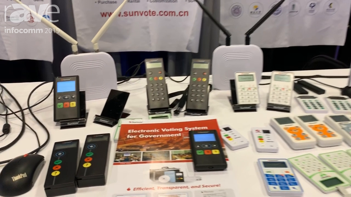 InfoComm 2019: SunVote Talks About Its Electronic Voting Keypad System ...