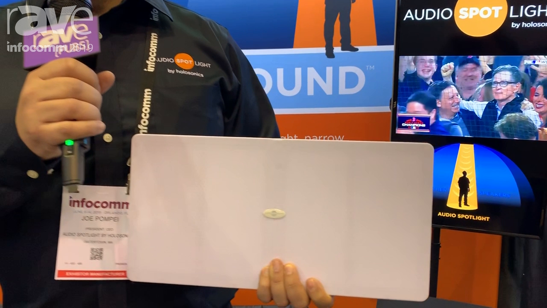 InfoComm 2019: Holosonics Highlights Its Narrow-Beam Audio Spotlight ...